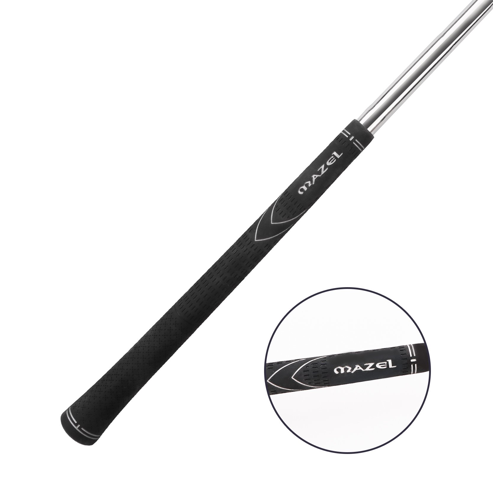 MAZEL Single Length Golf Club Irons Set for Men & Women (4,5,6,7,8,9,P,A,S) or Individual Iron 7,Right Handed (Stainless Steel(S), 7 Iron, Stiff, Right)