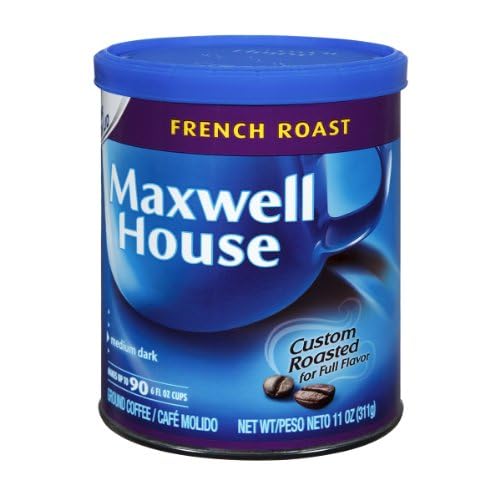 Maxwell House French Roast Dark Roast Ground Coffee (11 oz Bag)