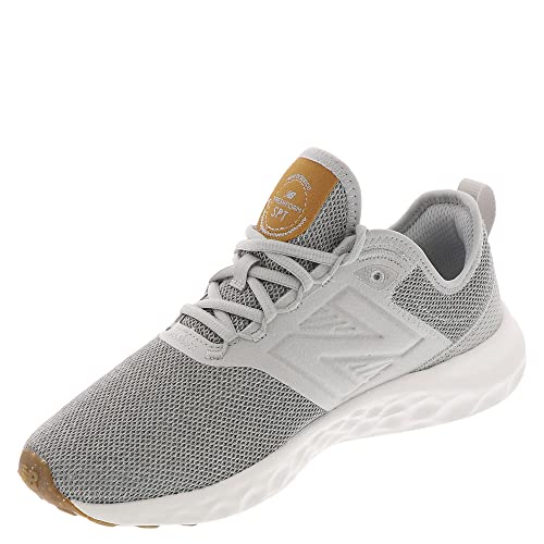 New Balance Men's Fresh Foam Spt V4 Running Shoe, Brighton Grey/Gum 020, 14 Wide