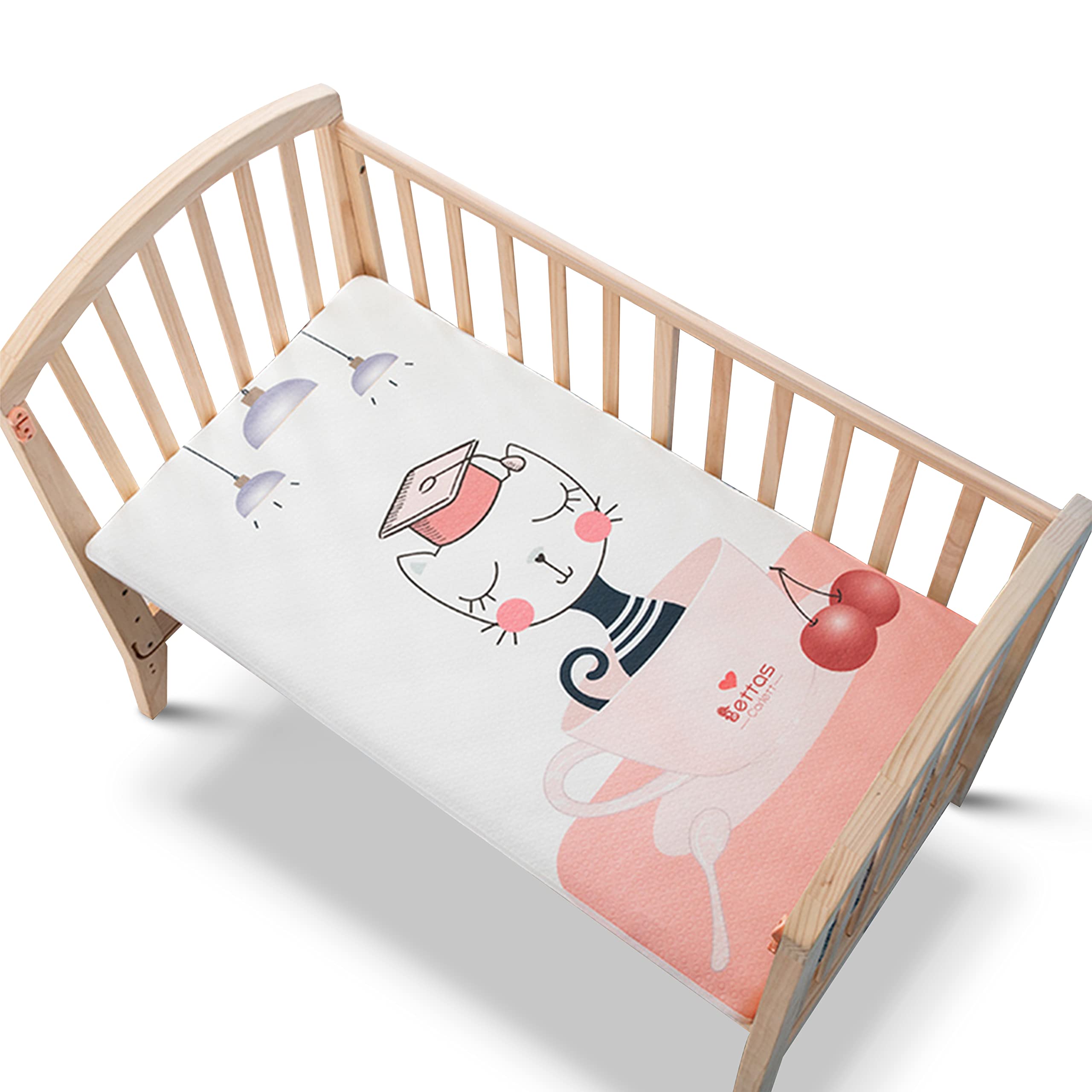 Waterproof Washable Bed Pads- Potty Training - 4-Layer of Pure Cotton - Mattress Protector Crib, Toddler Urine Pad (35 x 28 in) (elephant)
