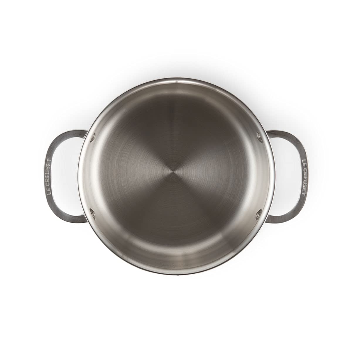 Le Creuset Tri-Ply Stainless Steel Shallow Casserole, 5.5 qt.