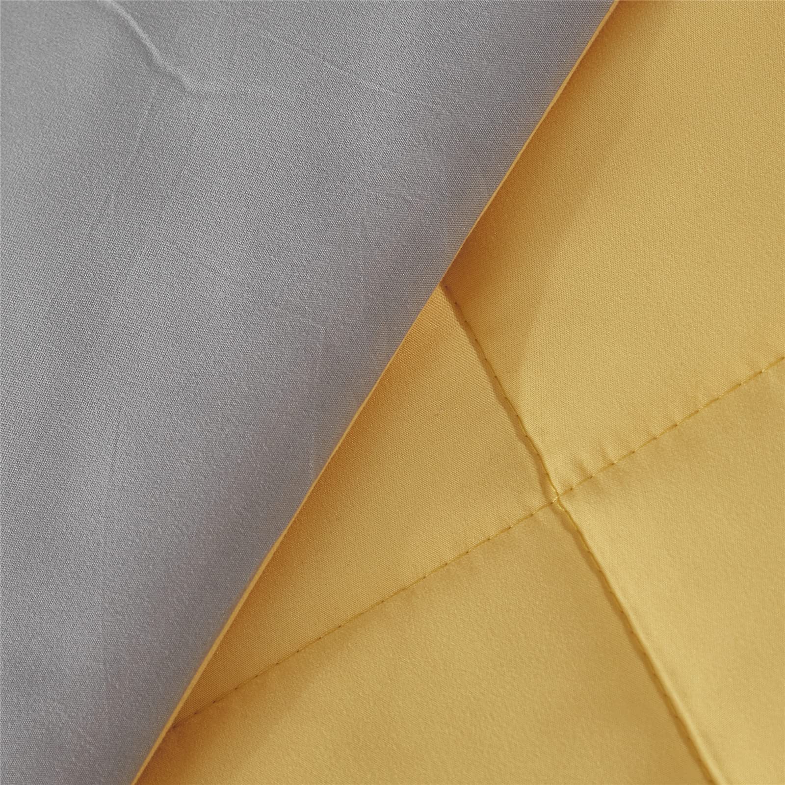 LOVINSUNSHINE Yellow Grey Comforter Set Queen Lightweight Bedding Comforters Sets Down Alternative Reversible Comforter Sets Queen Size Bed Duvet Insert - (Full/Queen,All Season,bedroom)