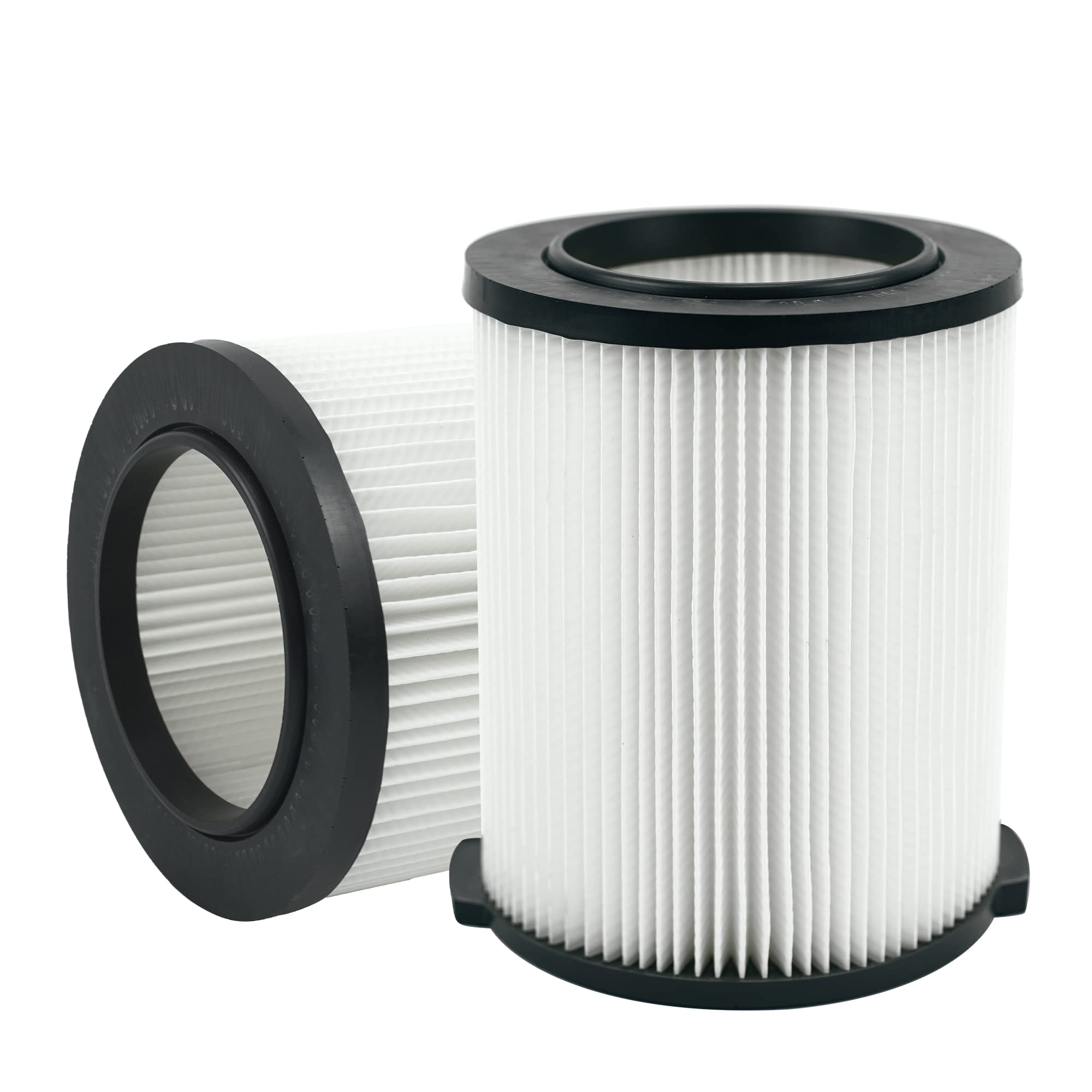 VF4000 Replacement Cartridge Filter for ridged 72947 Wet Dry Vac 5 to 20-Gallon 6-9 Gal husky Compatible with RV2400A RV2600B WD5500 WD0671,2 Pack