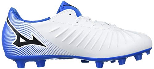 Mizuno Unisex Rebula III Select Soccer Shoe, White-Directoire Blue, 9 US Men