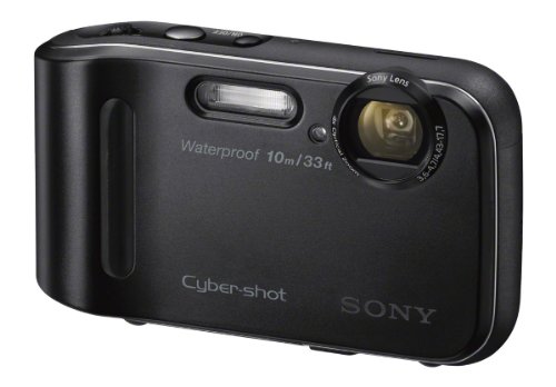 Sony DSC-TF1/B 16 MP Waterproof Digital Camera with 2.7-Inch LCD (Black) (OLD MODEL)