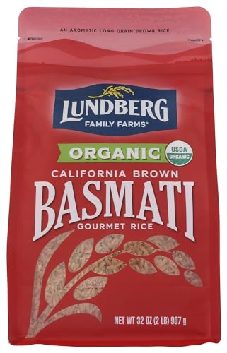 Lundberg, California Brown Basmati Rice, 32 Ounce