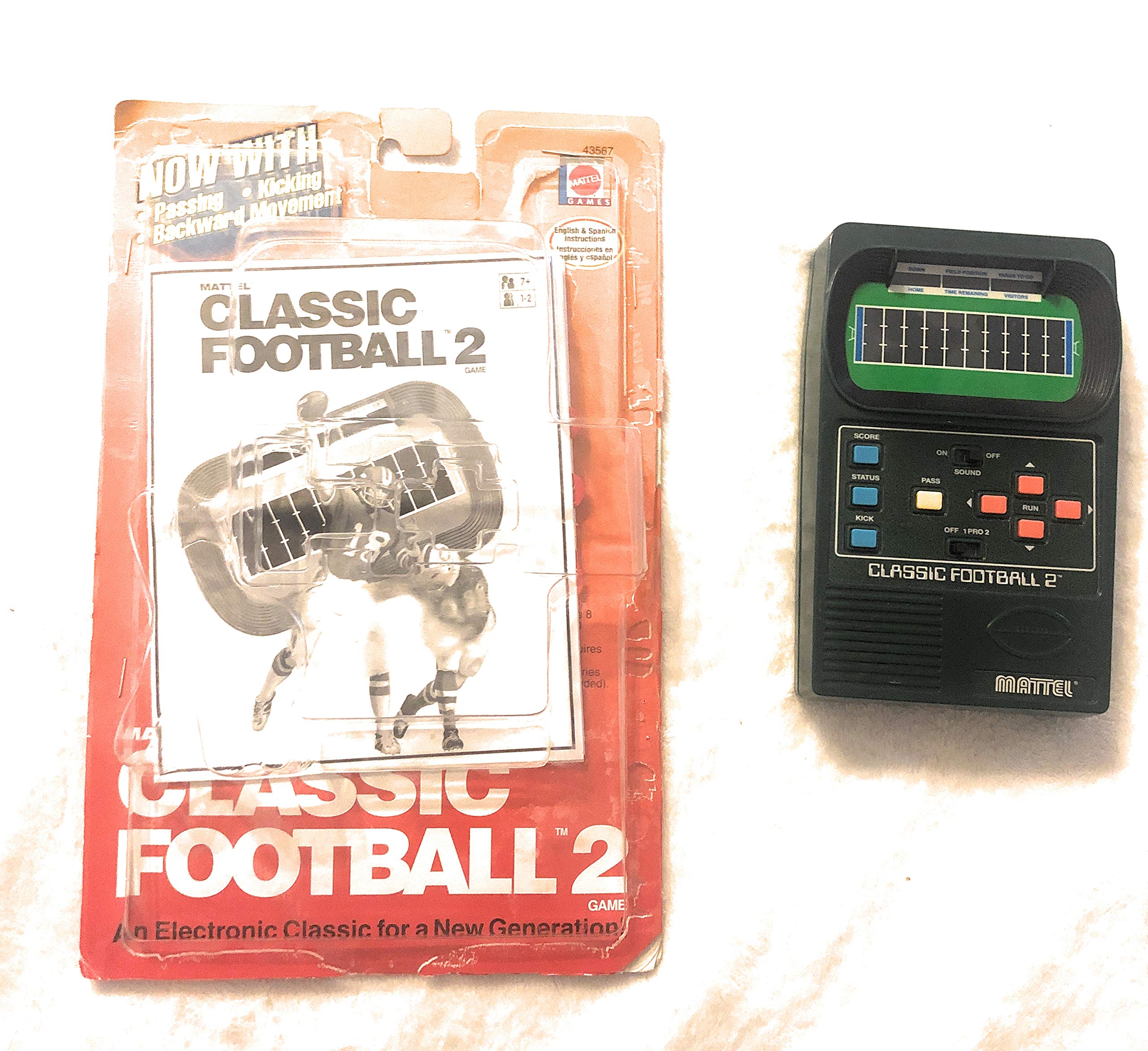 Mattel Classic Football 2 Game