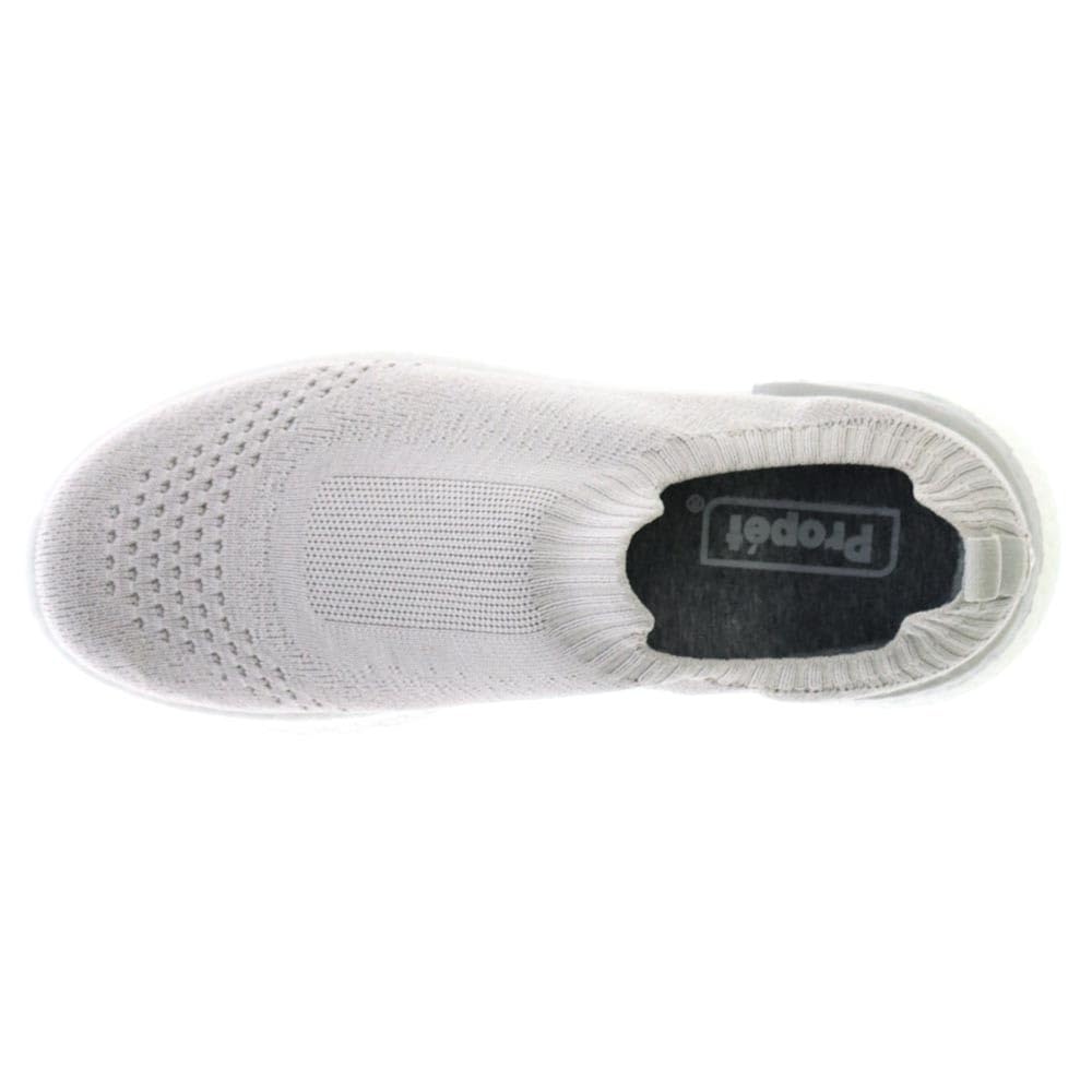 Propét Women's B10 Unite Slipon Sneakers, Grey, 12 Medium US