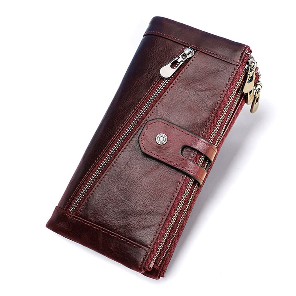 WYFDP Women Wallet Leather Wallet Card Holder Female Long Purse Phone Pocket Large Capacity Clutch Wallets