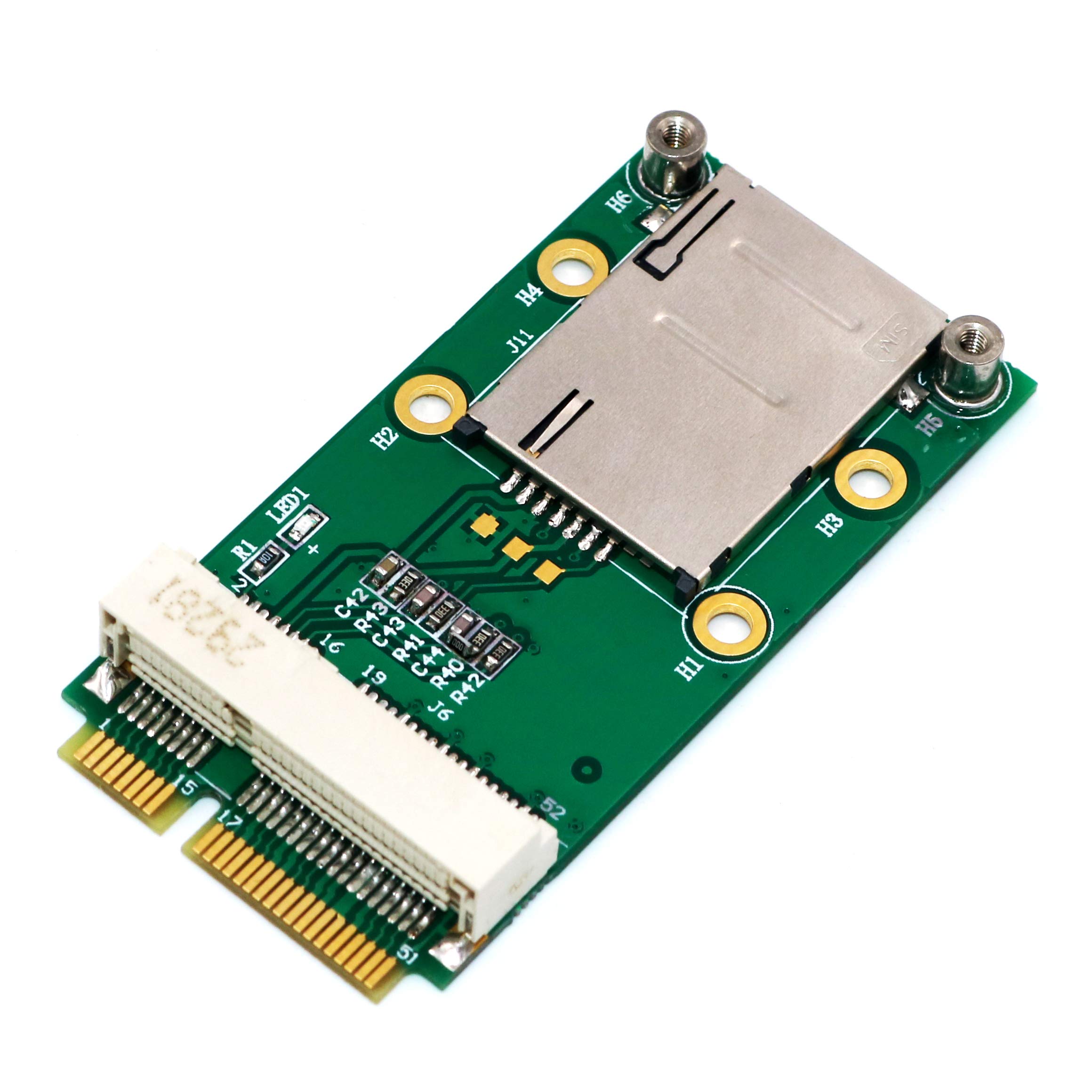 Mini PCI-E Adapter with SIM Card Slot