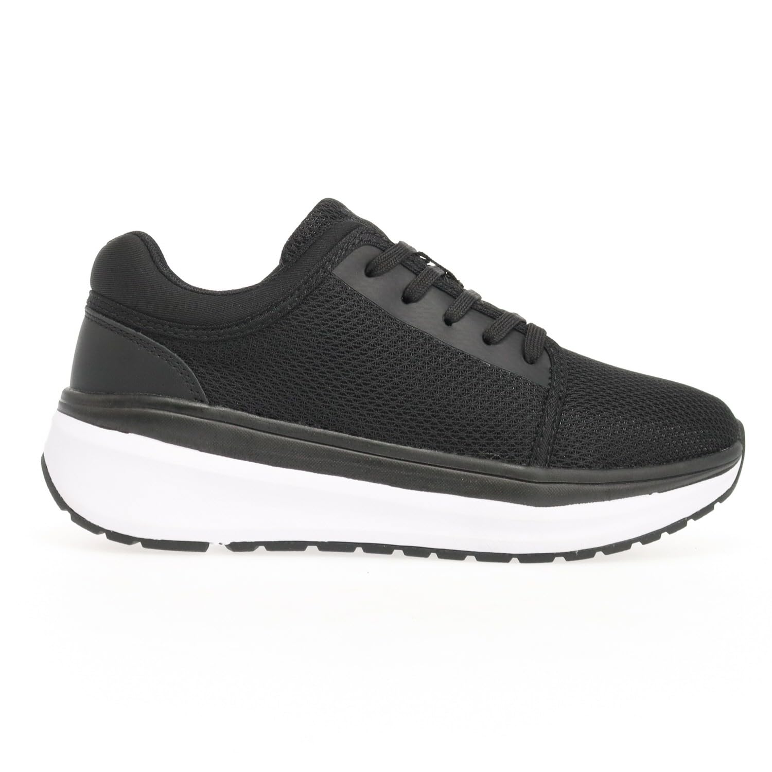 Propét Women's Ultima X Lightweight Knit Mesh Athletic Shoes Black 8.5 XX-Wide US