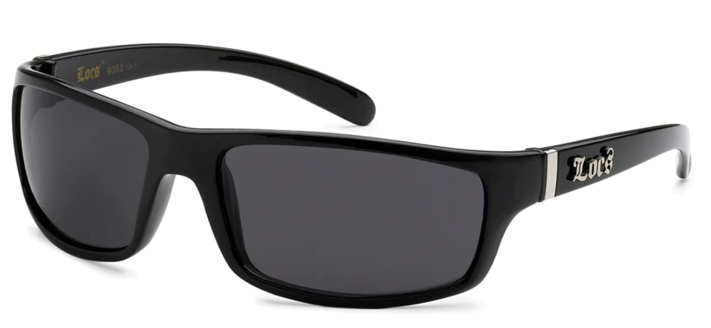 LOCS Black Harcore Fly Sunglasses JE5209B