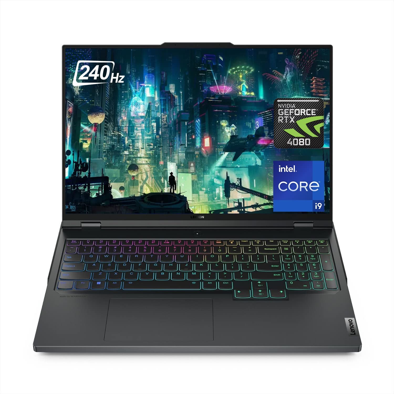 Lenovo Legion Pro 7i Gaming Laptop, 16" WQHD Display, Intel Core i9-13900HX, GeForce RTX 4080, 32GB DDR5 RAM, 2TB SSD RGB Backlit, Win 11 Home