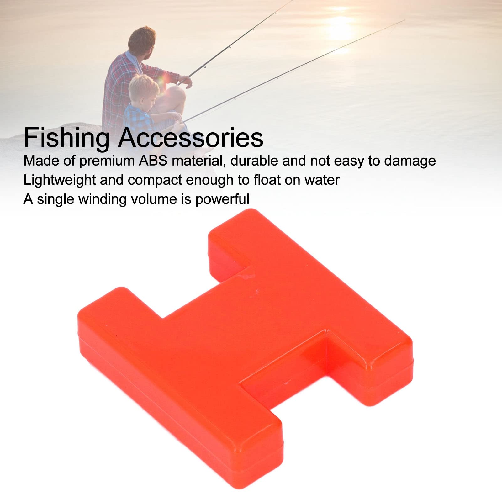 Raguso Fishing Line Storage Tool, ABS Fishing Line Holder for Outdoor