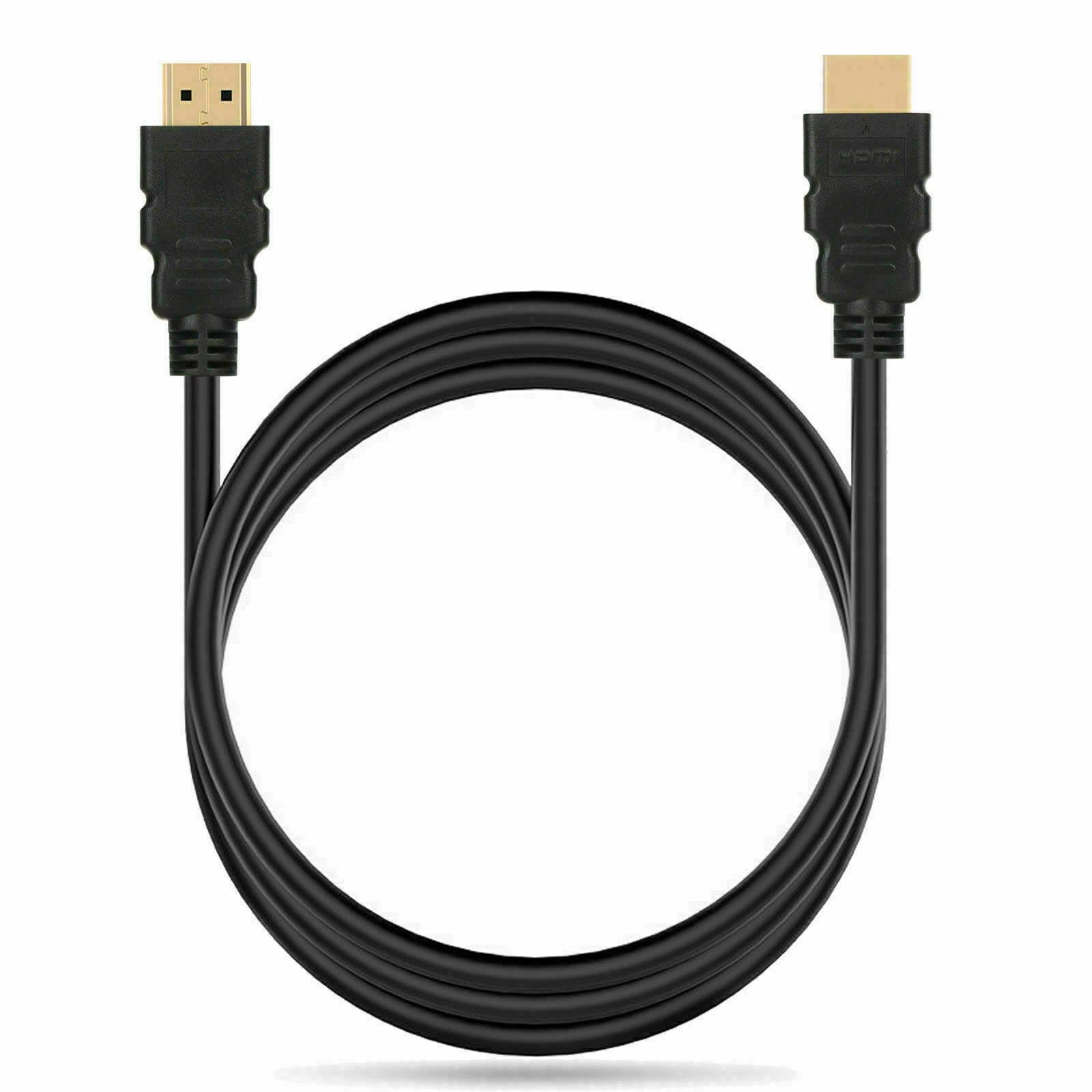 RUBELLA HDMI to Cable for Home Office (4K@60Hz), uni Cable, Thunderbolt 3 Compatible with MacBook Pro 2021/2020, Air,iPad 2021, Surface Book 2, Galaxy S20 and (3FT), Black
