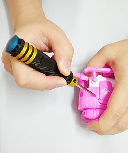 VICRAZZE Model Panel Line Scriber Resin Carved Scribe line Hobby Cutting Tool Model Chisel with 7 Blades 0.1/0.2/0.4/0.6/0.8/1.0/2.0mm for Carving Cutting