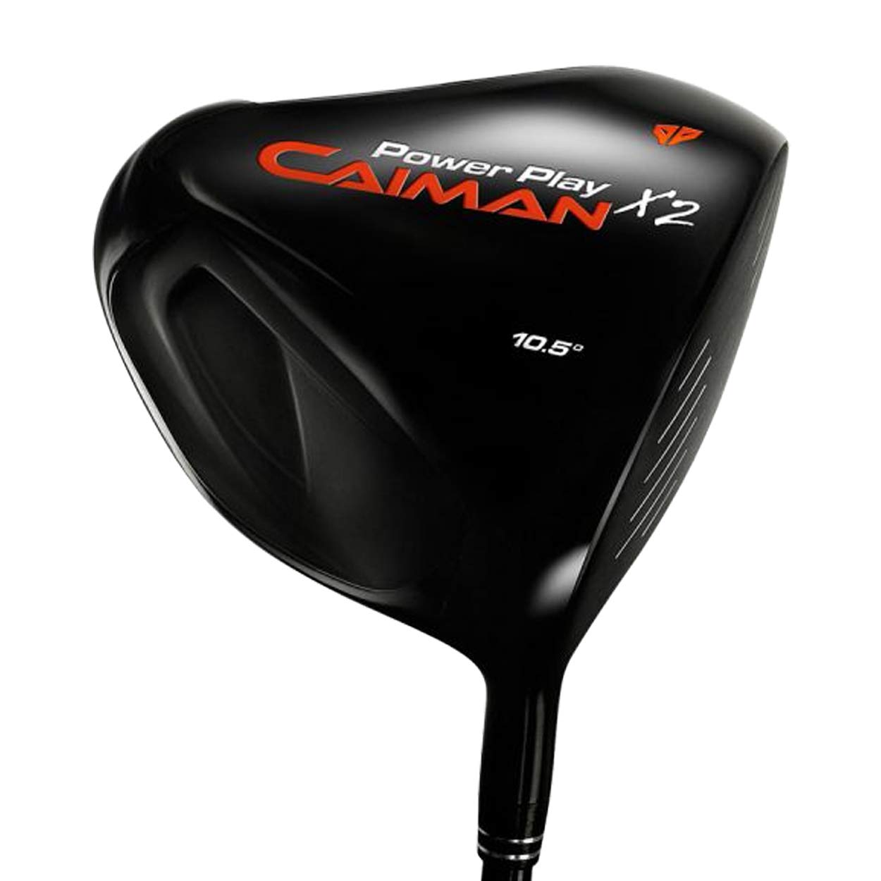 Power Play Golf Men's Caiman X2 Titanium Driver, 12* Graphite Regular Flex