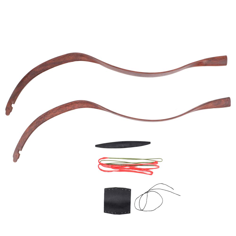 Nika Meng Yuan Bow Traditional Recurve Bows Crab Shape 18lb for Archer Beginner Shooting