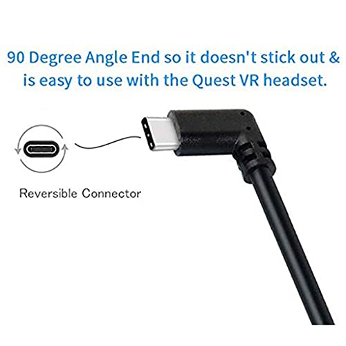 Oculus Quest VR Link Cable USB 3.2 GEN1 Type C Cable Without Amplifier,High Speed Data Transfer and Fast Charging Compatible with Oculus Quest Gaming Link Cable, 5Gbps/3A (5M)