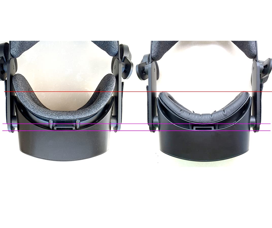 PU Leather Foam Face Cover Pad Cover Pad Foam Face Cover Pad for Reverb G2 VR Headset (2PCS)