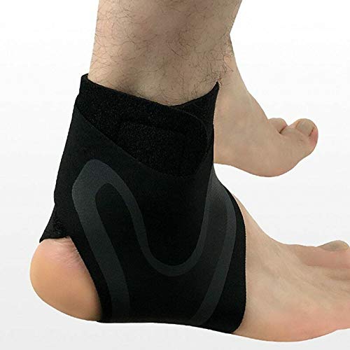 MAMaiuh Ankle Brace Sports - Adjustable Nonslip Ankle Tendon Compression Dance Foot Support Stabilizer Wraps Protector Guard for Injury Prevention & Protection for Sprains, Sore or Weak Ankles (XL)