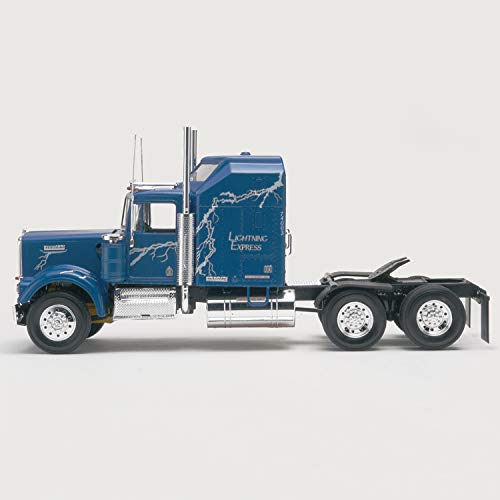 Revell 85-1507 Kenworth 900 Aerodyne Tractor 1:25 Scale 115-Piece Skill Level 4 Model Building Truck Kit, Blue, 12 years old and up