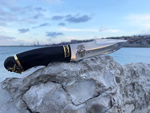 Russian hunting knife "Spetsnaz" .Steel 65*13,hornbeam,brass (Green Berets)