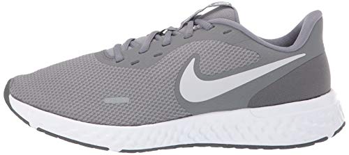 Nike Men's Revolution 5 Wide Running Shoe, Cool Grey/Pure Platinum-Dark Grey, 6.5 4E US