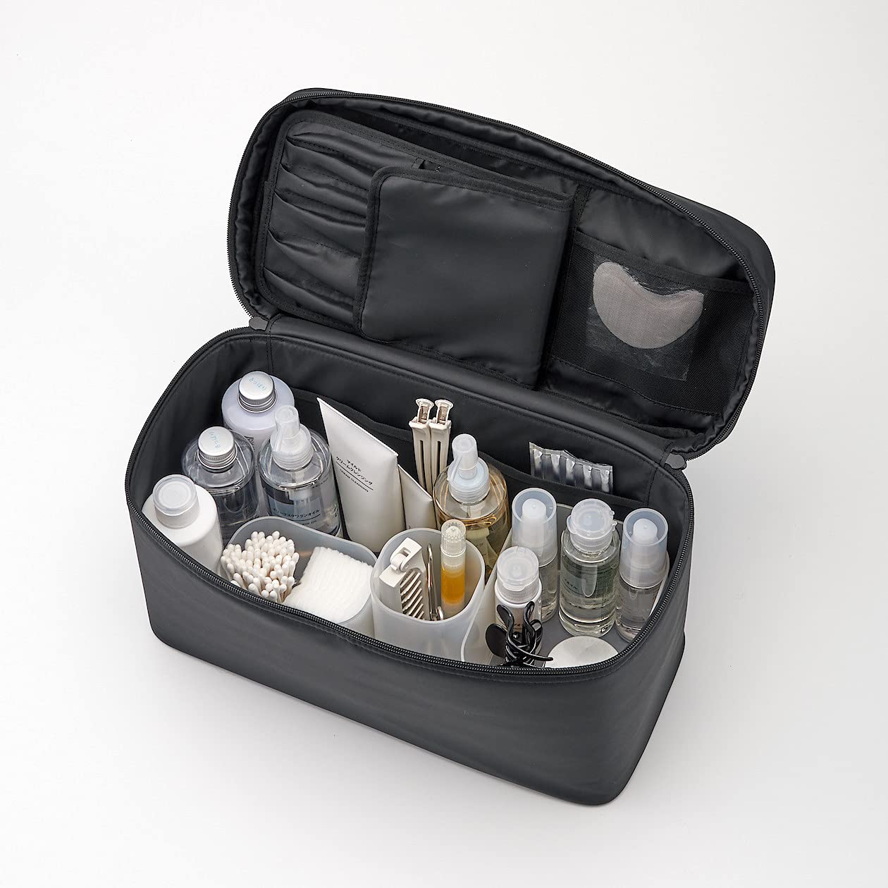 MUJI Makeup Box, Youth Large / 11-13, Black