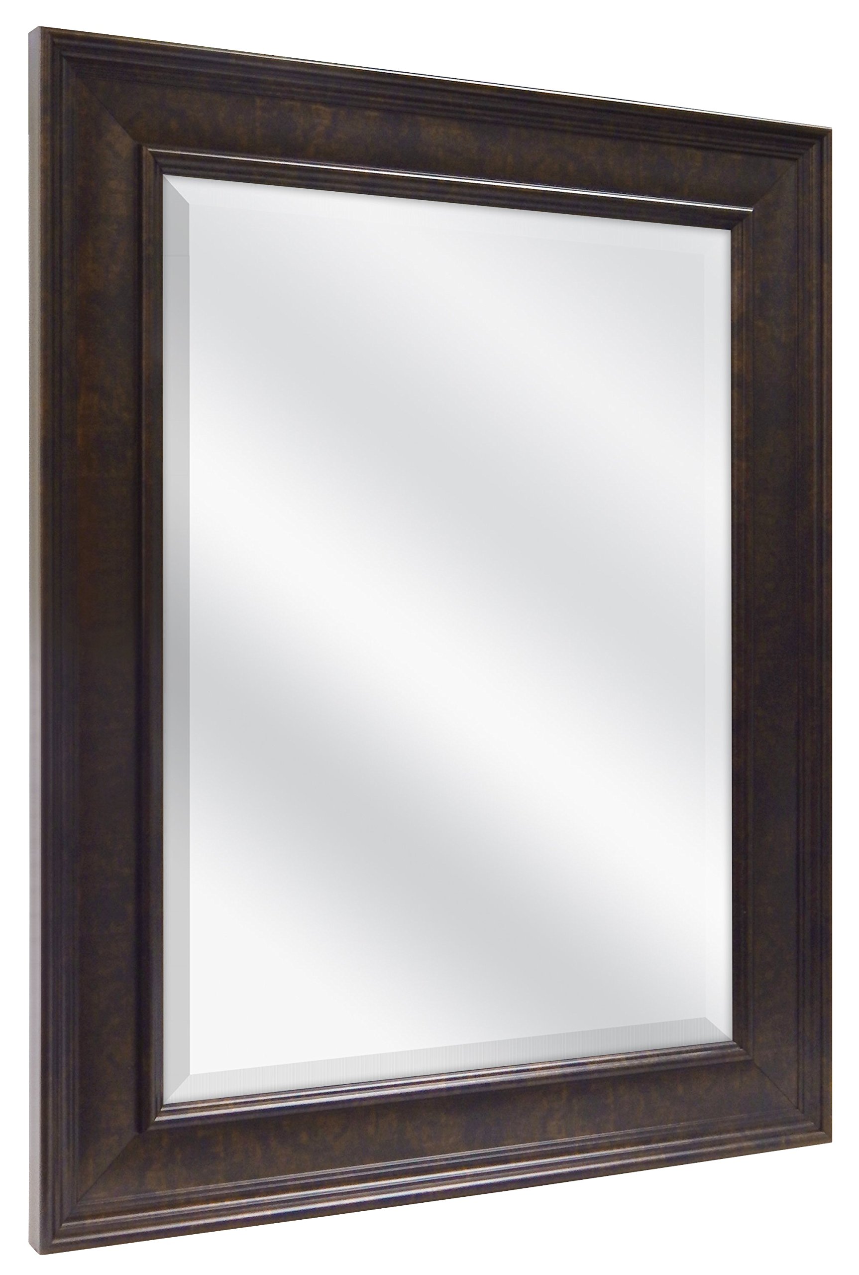 MCS 20676 15.5" x 21.5" Wall Mirror, 21.5 by 27.5-Inch, Bronze
