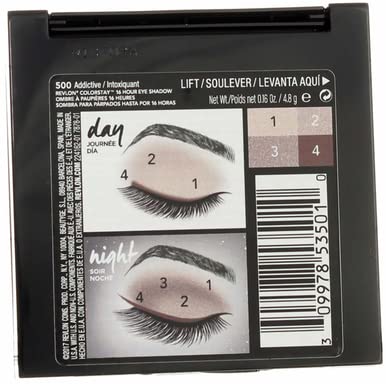 REVLON COLORSTAY EYESHADOW QUAD ADDICTIVE