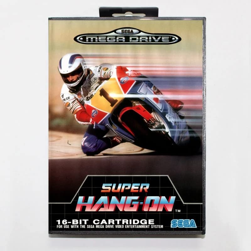 Video Game Super Hang On For Sega Genesis Super Hang On Megadrive Console For 16 Bit MD Game Card With Retail Box ( US EU SHELL )