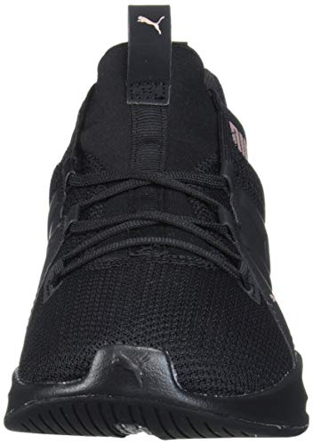 PUMA Women's Contempt Demi Mesh Cross Trainer Seaker (Black, 8)