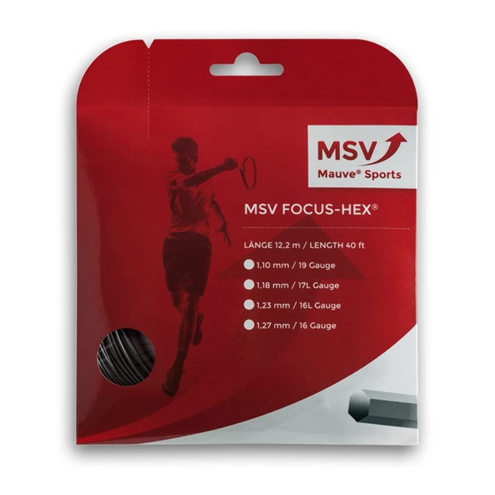MSV String Set Focus-HEX, Black, 12.2 m, 1.27 mm, 0355000126500012