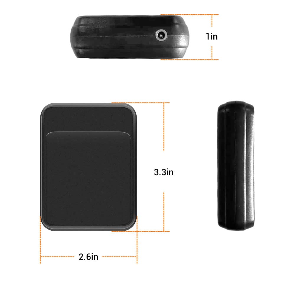 ZIFUMEI 7.4V 5000mAh Rechargeable Battery Pack for Heated Vest Jackets with 46 Inch Charging Adapter with DC 3.5×1.35mm Port