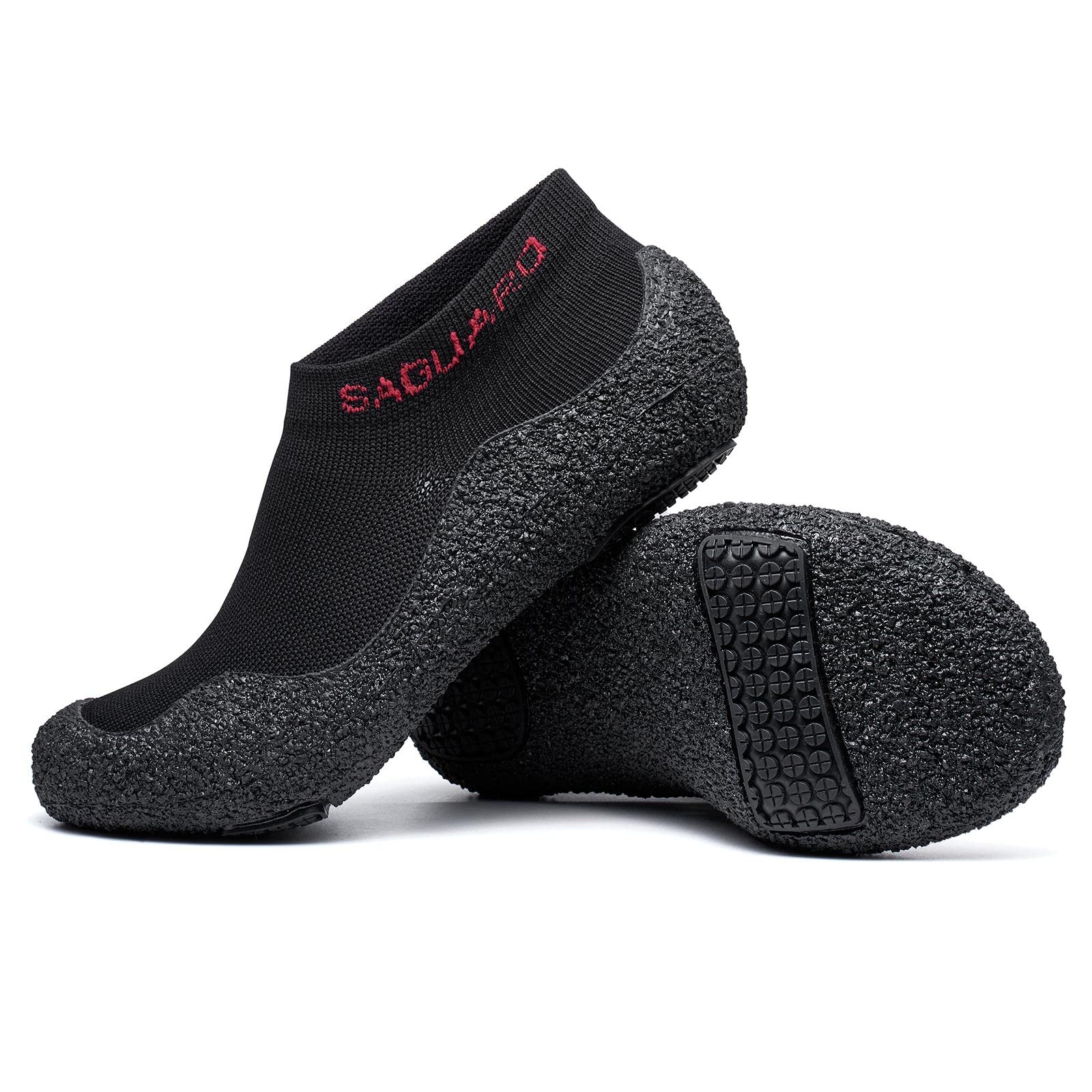 SAGUARO Minimalist Barefoot Sock Shoes for Women Non Slip Water Shoes Portable & Multi Purpose