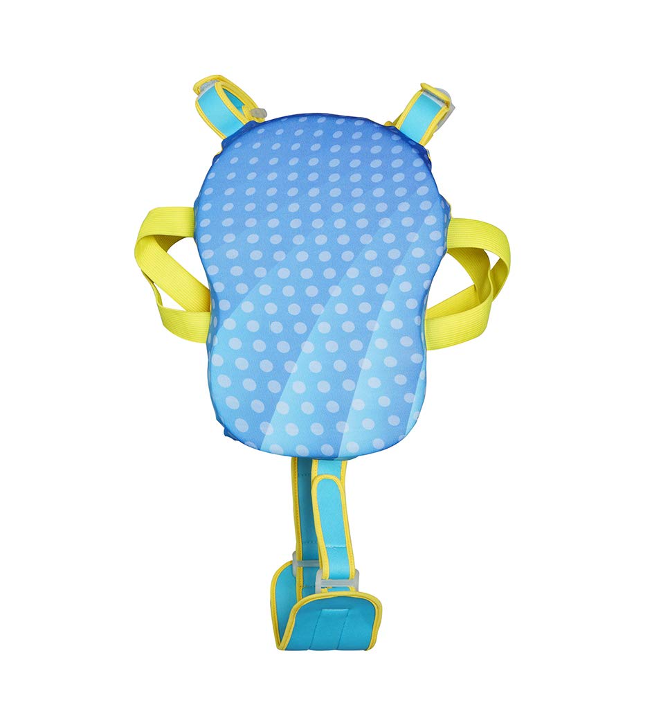 Megartico Swim Foam Pad Trainer Learning Floatation Padded Vest (Blue Yellow Octopus, 4-6 Year)