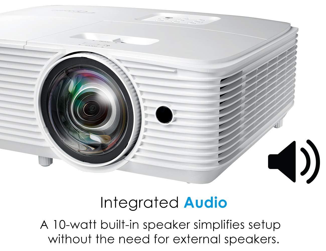 Optoma GT1080HDRRFBA DLP Projector (Renewed)