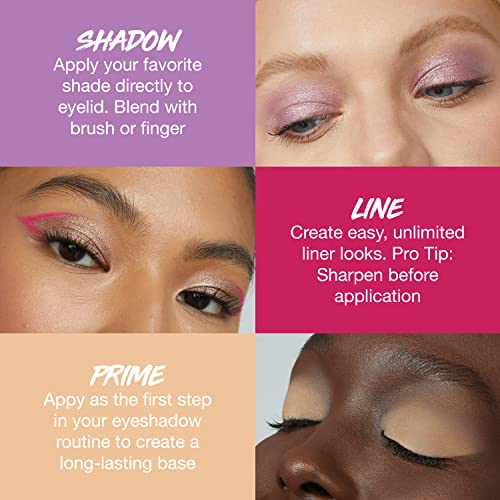 MAYBELLINE Color Tattoo Longwear Multi-Use Eye Shadow Stix, Eye Makeup, I am Shining (Light Pearl Shimmer)