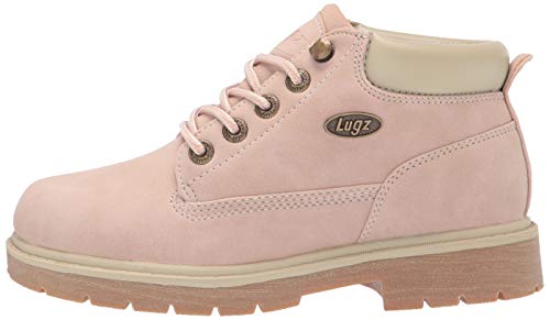 Lugz Women's Drifter LX Classic Memory Foam Chukka Fashion Boot, Soft Pink/Cream/Gum, 7