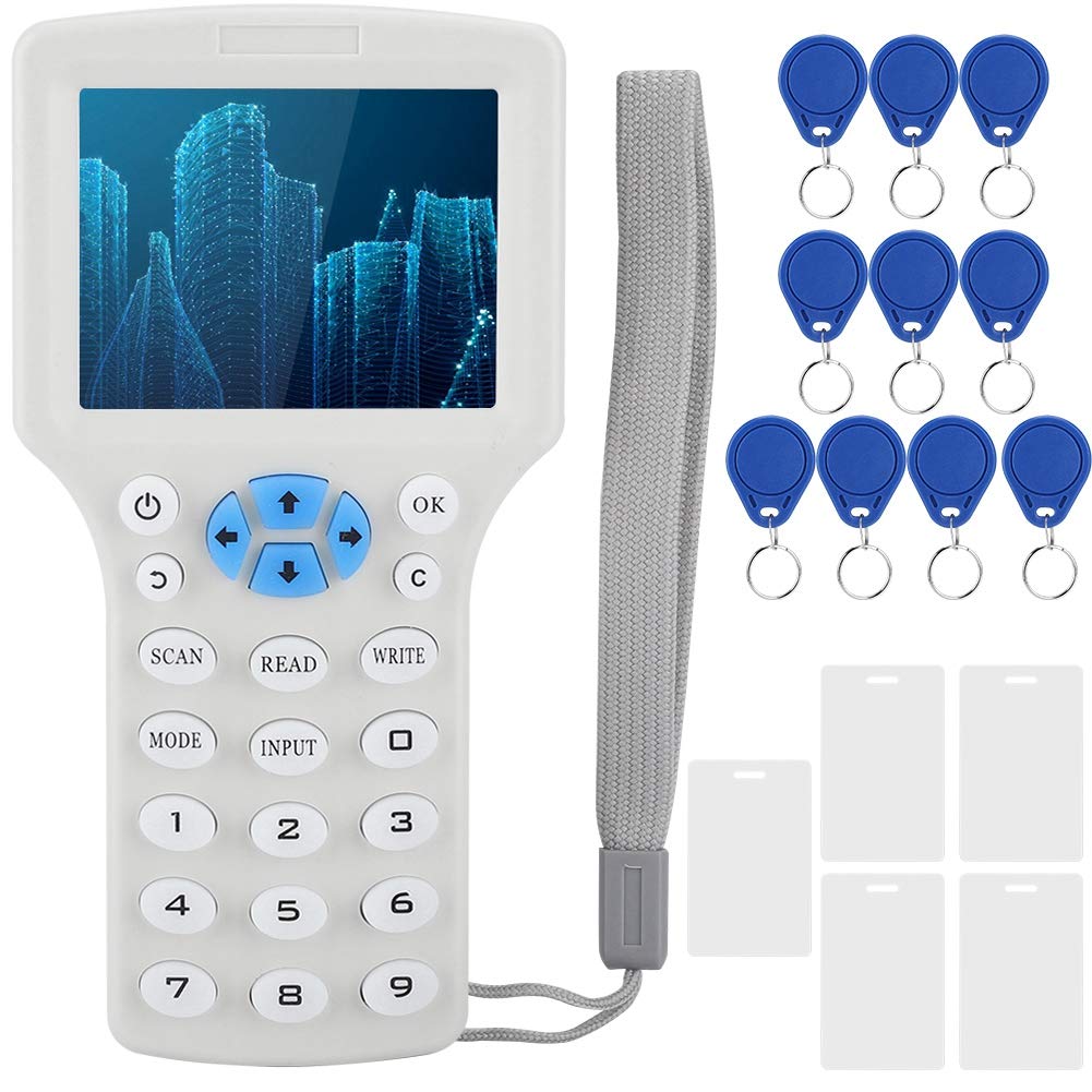 Multi Frequency Identification RFID ID Card, RFID ID Card Writer, Access Control Copy Machine Reader Kit for Crack Most Card Encryption