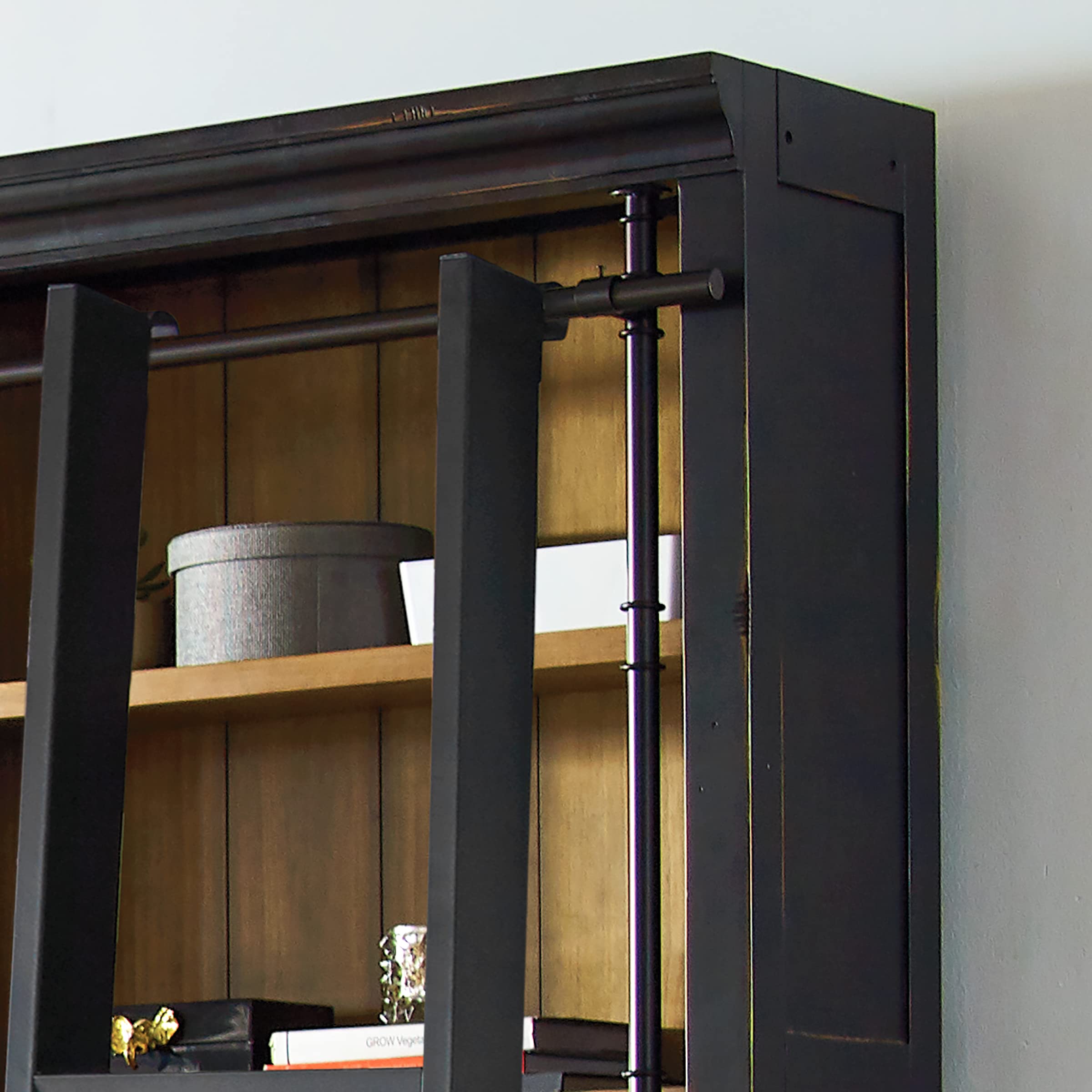 Martin Furniture Toulouse 3 Bookcase Wall, Brown