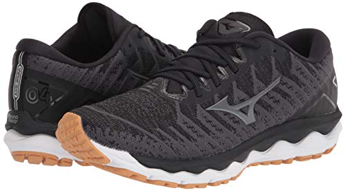 Mizuno Women's Wave Sky 4 WAVEKNIT Running Shoe, Dark Shadow, 9.5 D US