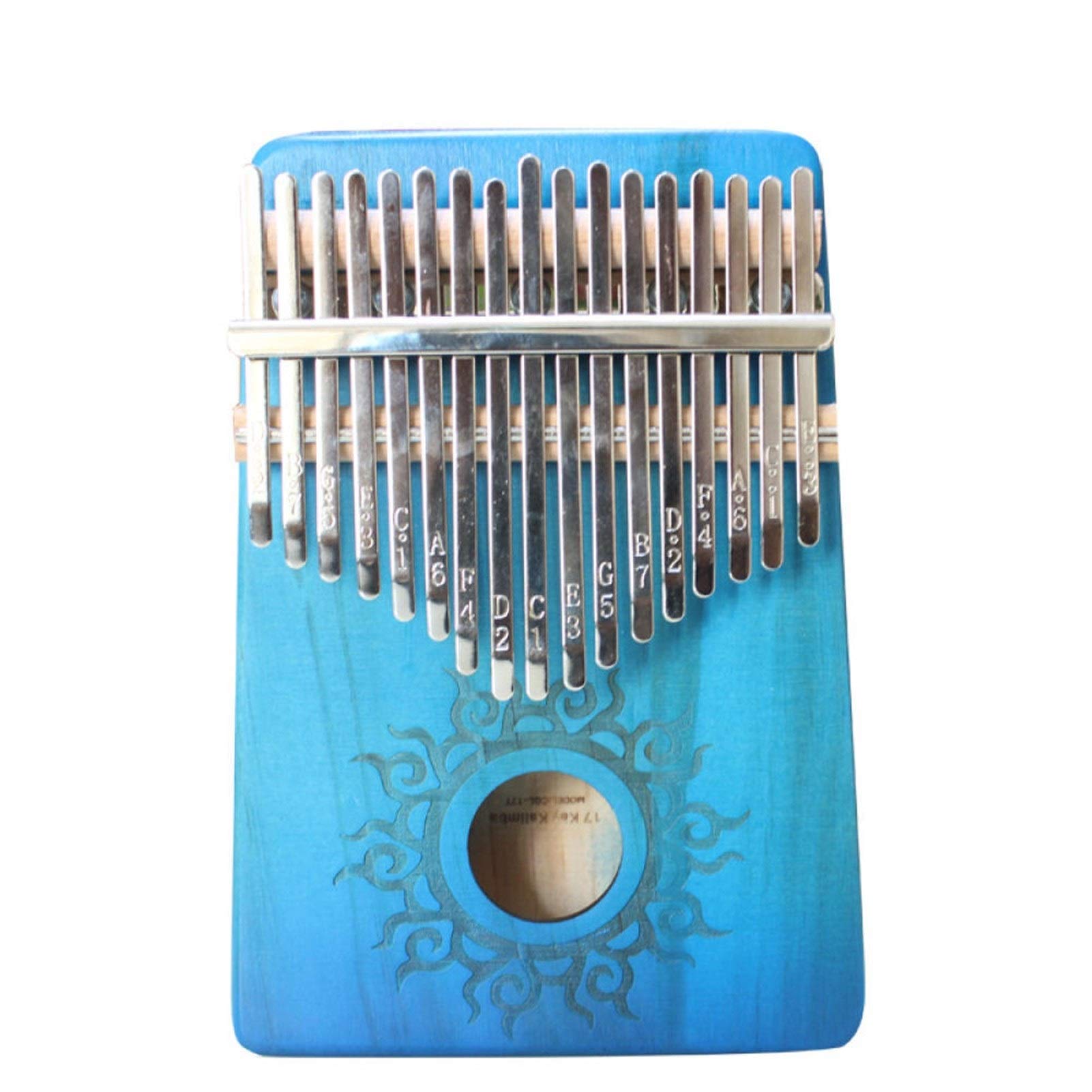 SLFDXDP Thumb Piano Acacia Beginner Thumb Piano Finger Piano Kalimba Kalimba Thumb Piano Kalimba Instrument Portable (Color : C)