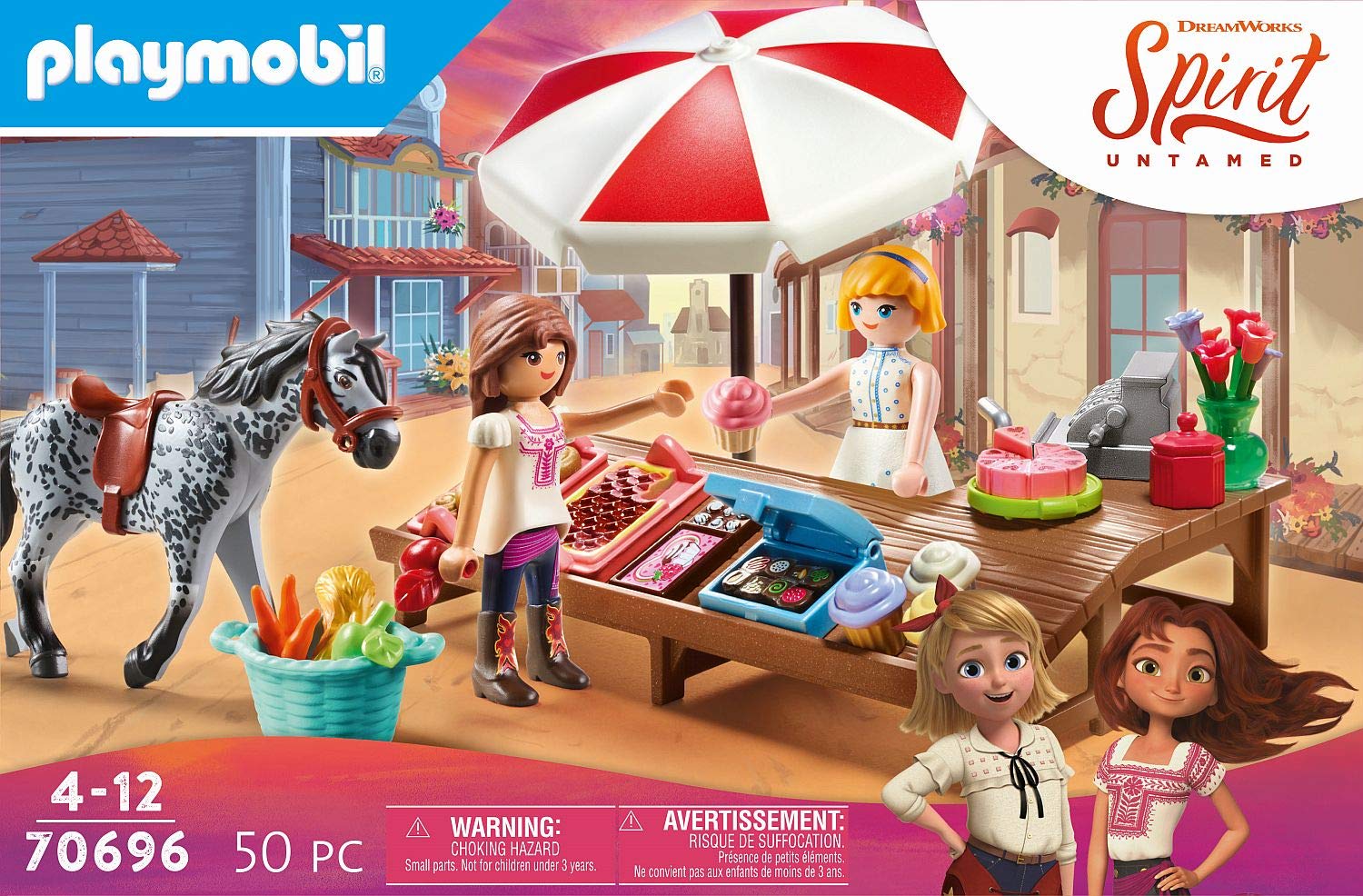Playmobil DreamWorks Spirit Miradero Candy Stand
