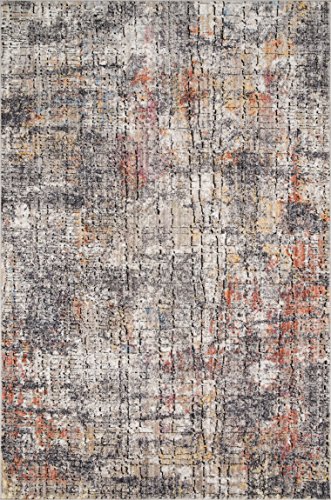Loloi Medusa Graphite/Sunset 5'-0" x 7'-6" Area Rug