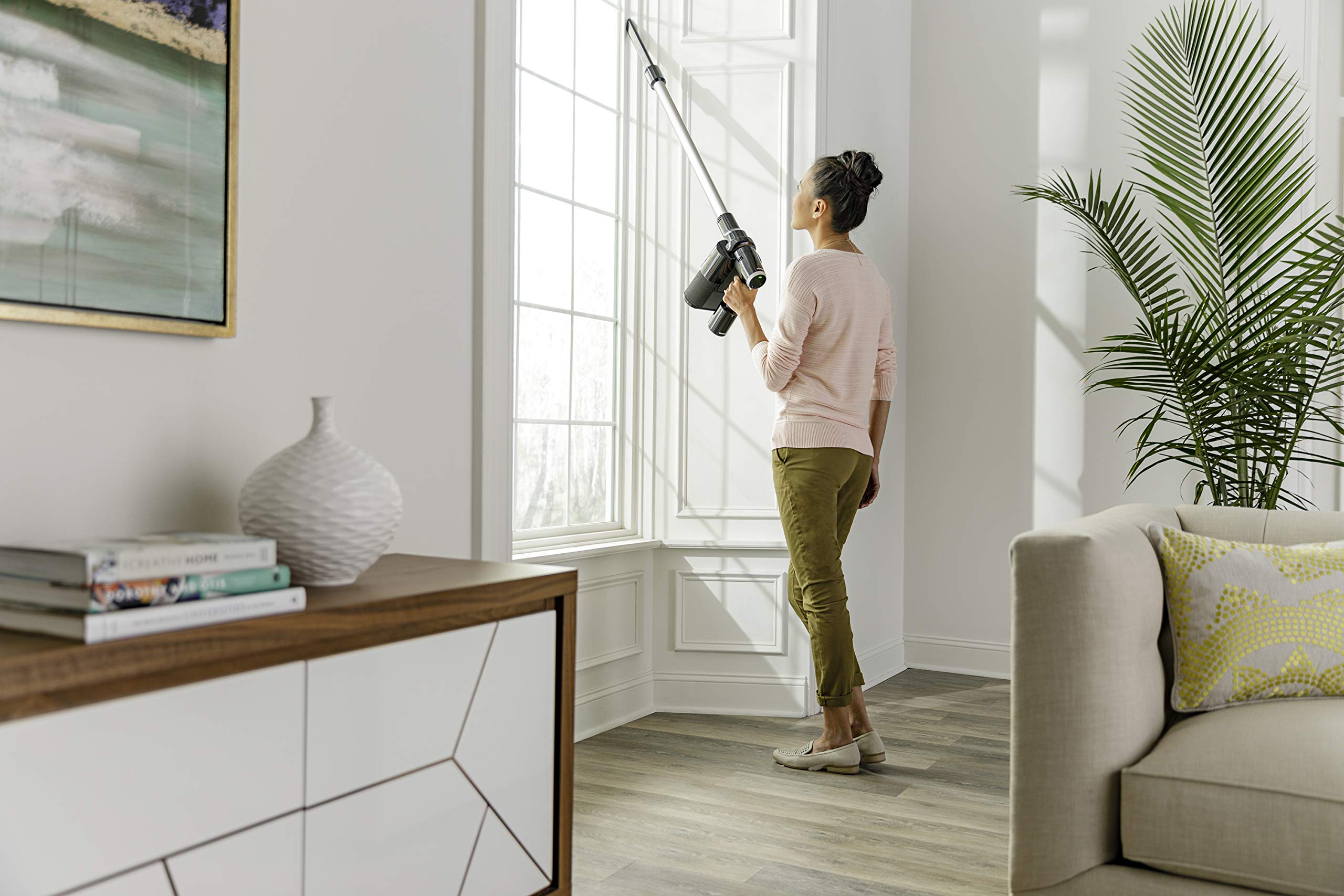 Oreck POD Cordless Stick Vacuum Cleaner, Lightweight, Bagged, Rechargeable, Black, BK51702