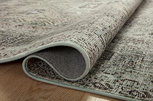 Loloi Magnolia Home by Joanna Gaines x Sinclair Natural/Sage 7'-6" x 9'-6" Area Rug