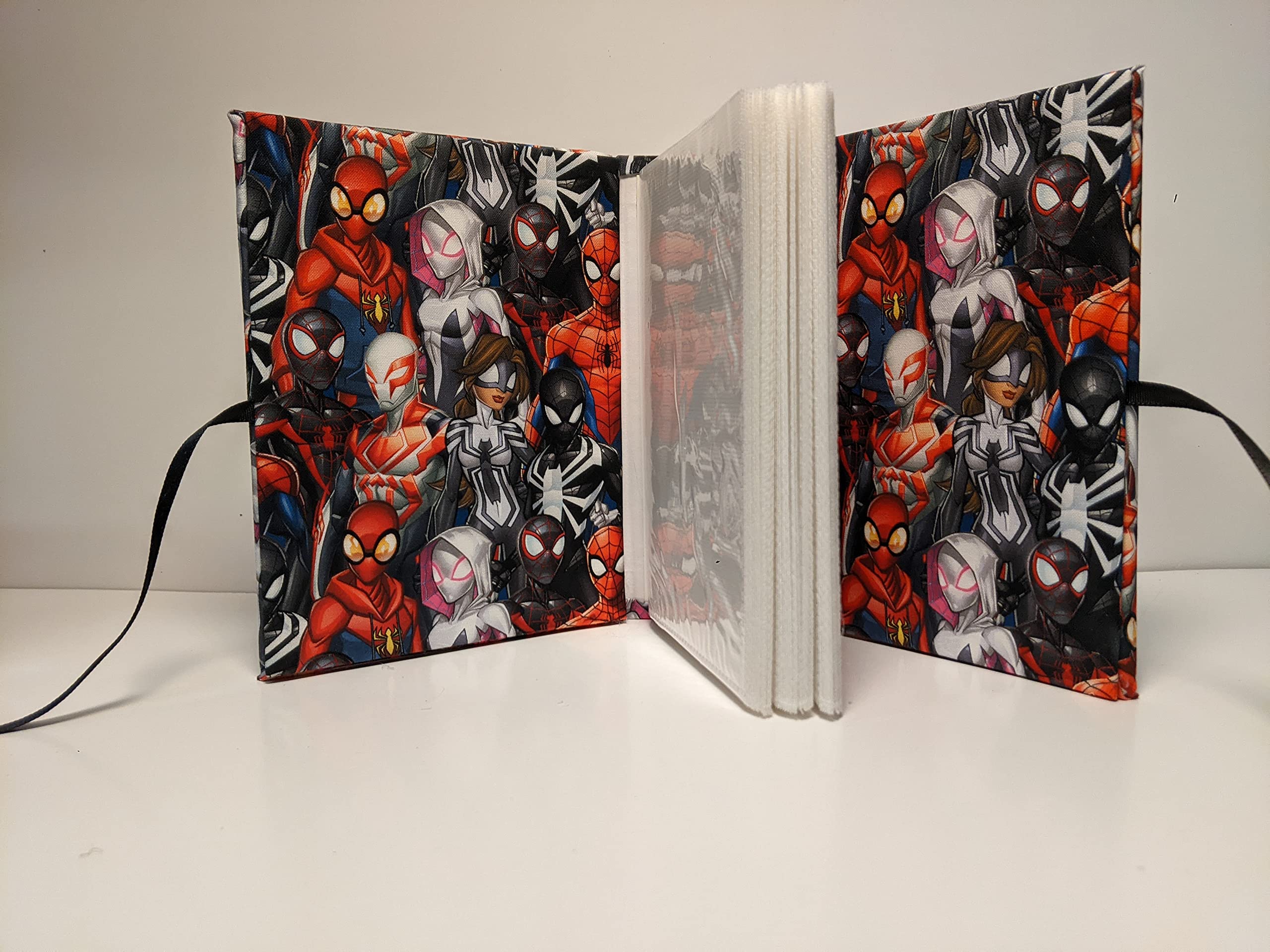 Marvel Spiderman Custom Personalized Photo Album 4 - Holds 100 4x6 Photos - Handmade
