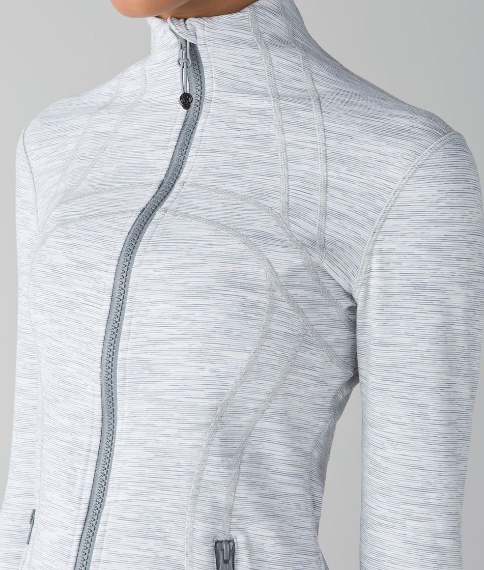 Lululemon Define Jacket (4, Wee Are From Space Ice Grey Alpine White)